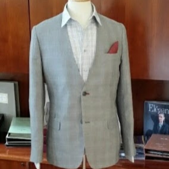 "NAREEK " | Jackets & Coats | Mens Sport Jacket Light Gray Color Made ...